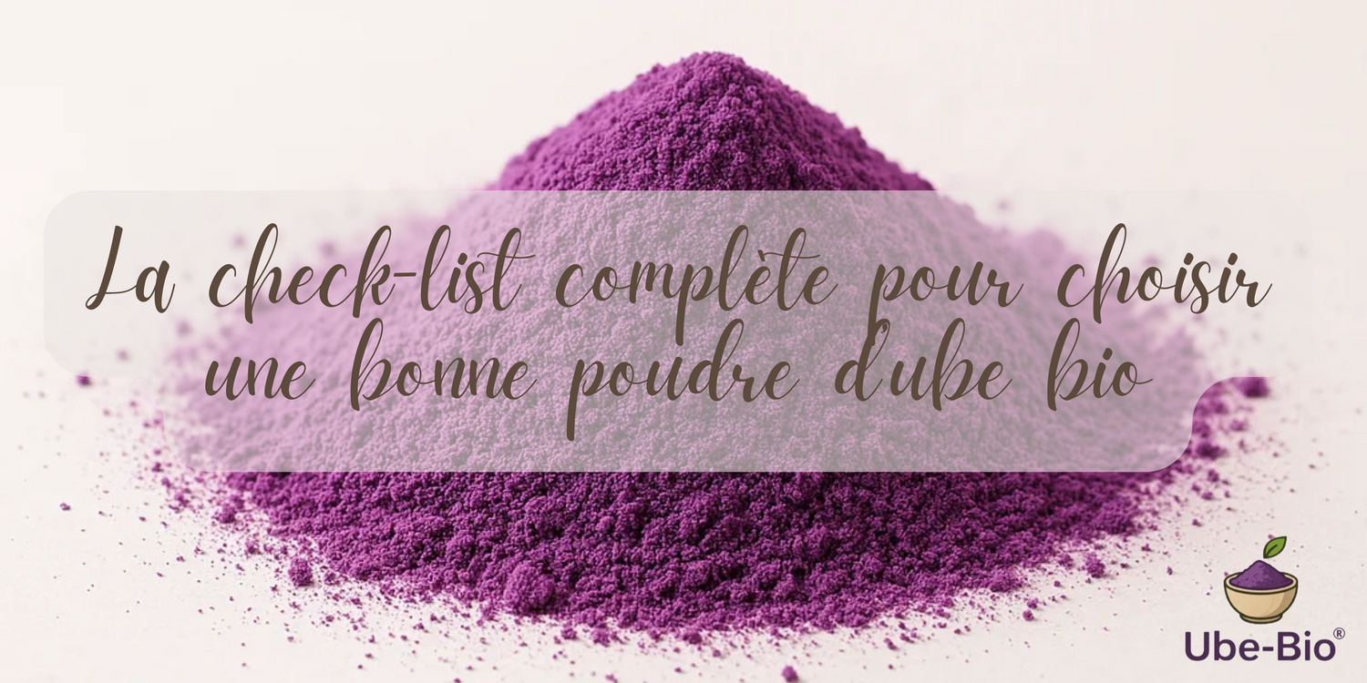 Ube-Bio: Boutique Française d'Ube, poudre d'Igname Violet – UBE-BIO