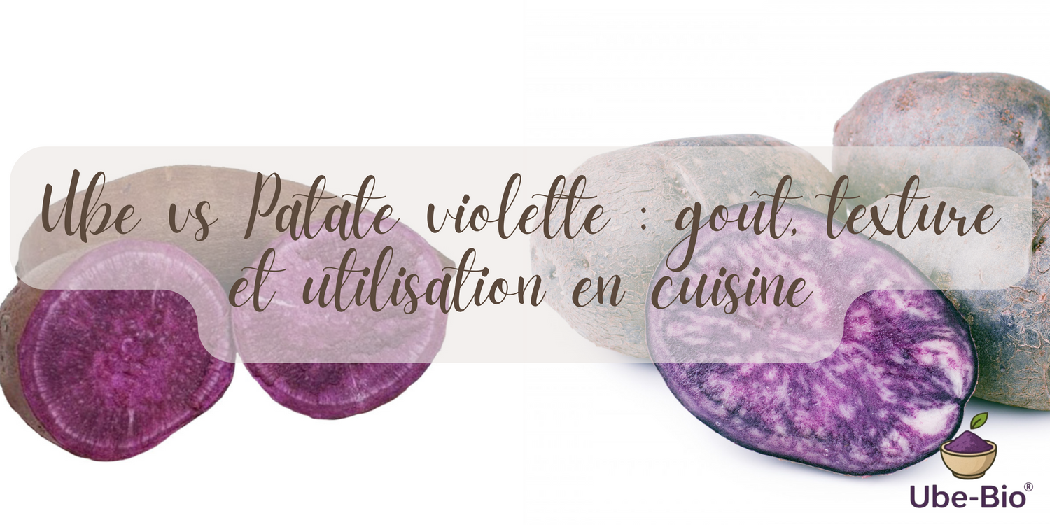 Ube-Bio: Boutique Française d'Ube, poudre d'Igname Violet – UBE-BIO