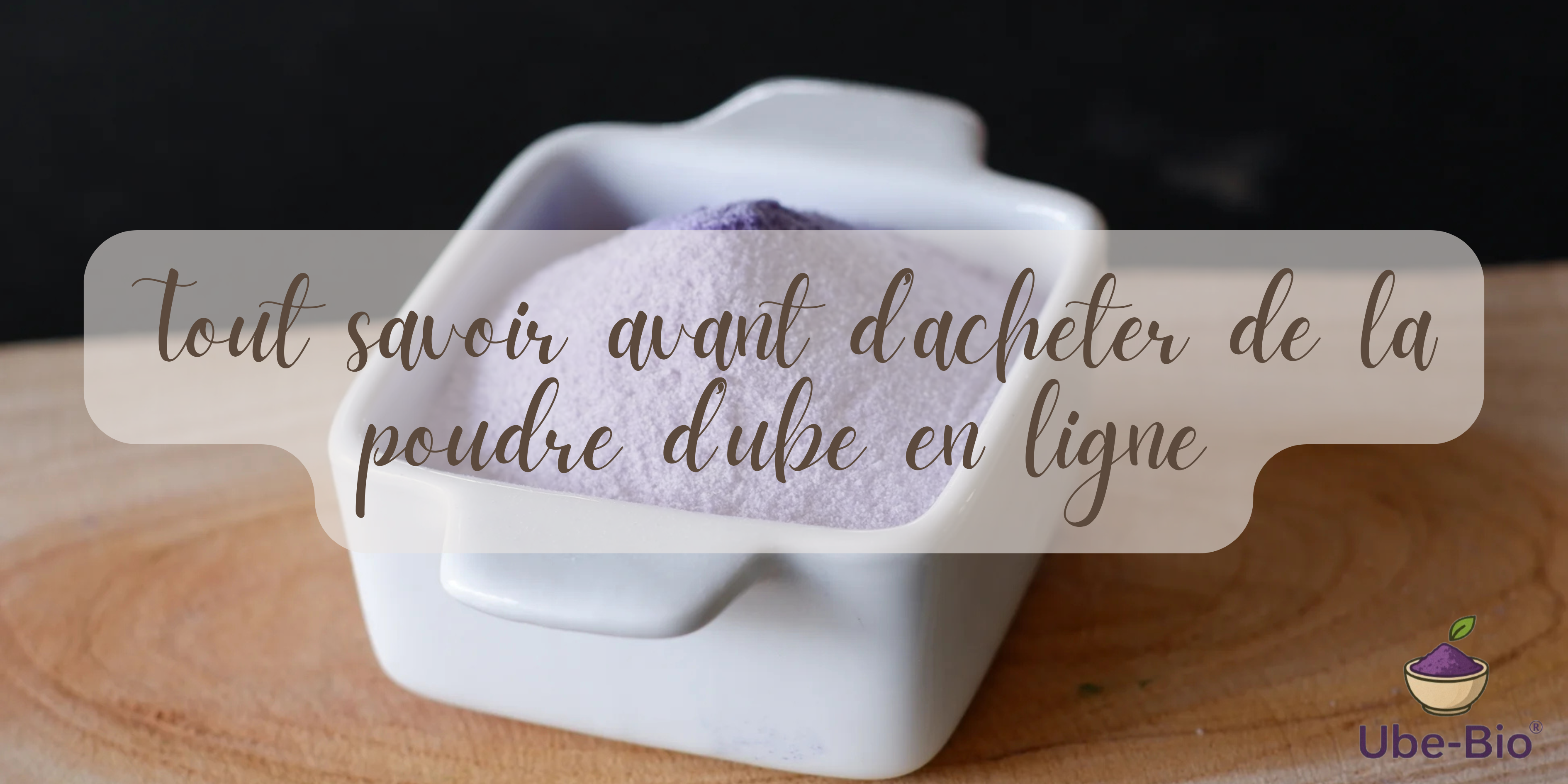 Ube-Bio: Boutique Française d'Ube, poudre d'Igname Violet – UBE-BIO