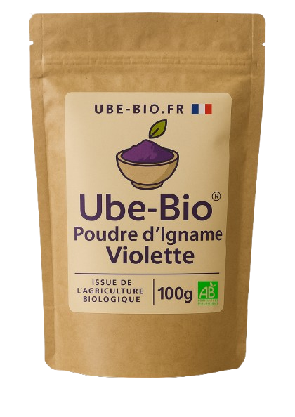 Poudre Ube Bio 100g – UBE-BIO